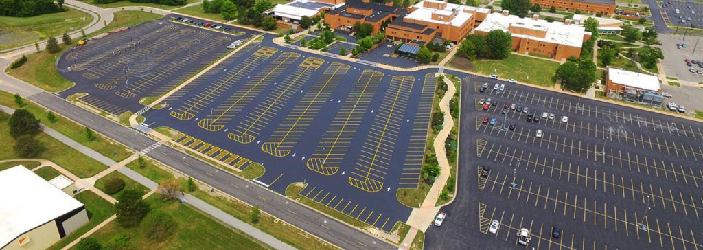 Asphalt Stripping & Lettering by Sonnenberg Asphalt Company